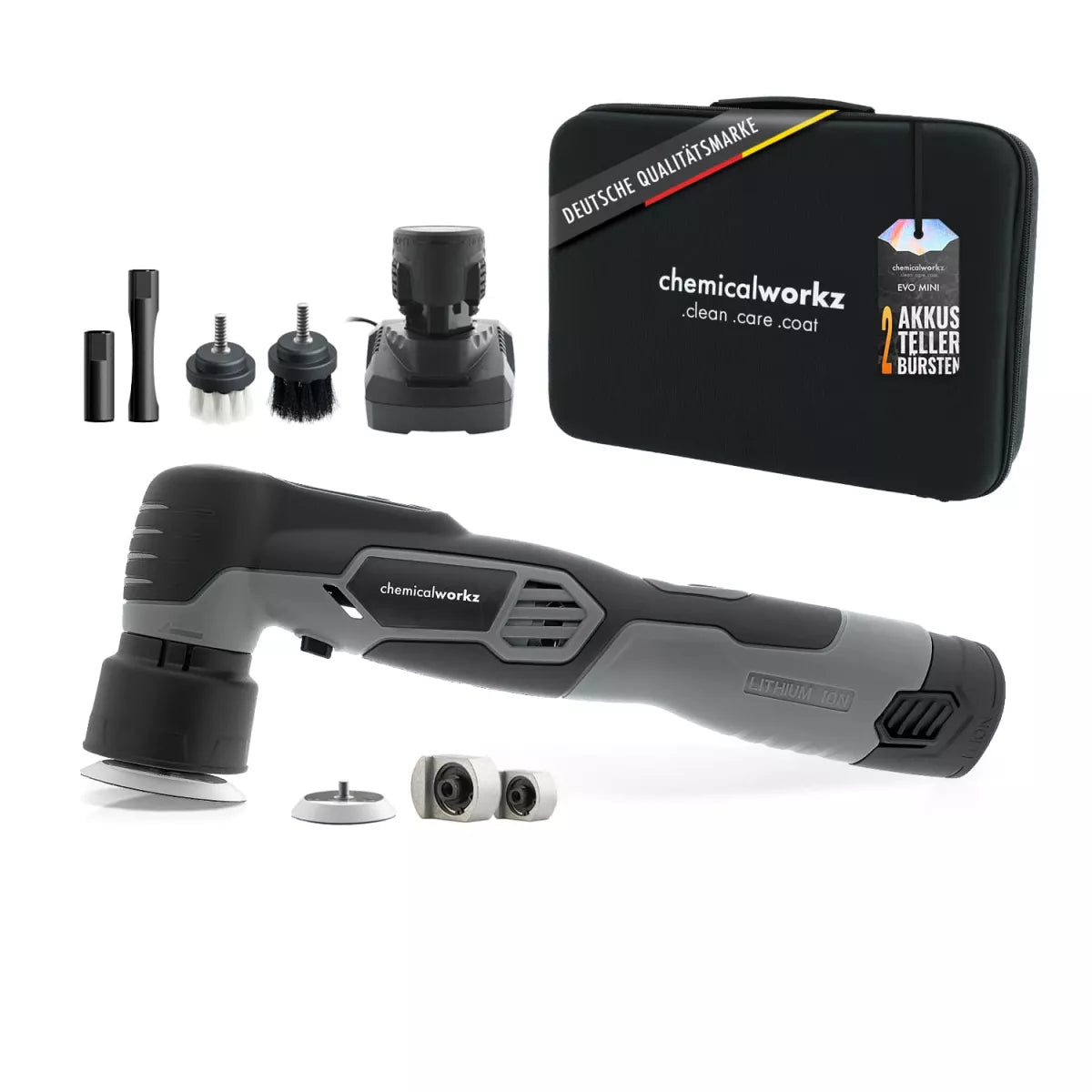 Chemical Workz - EVO Mini Akku Hybrid-Exzenter Poliermaschine - 38mm ...